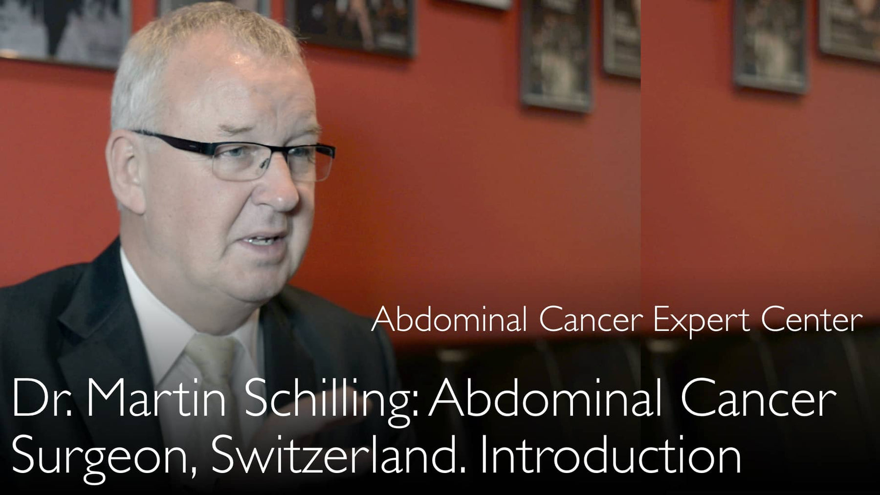 Dr. Martin Schilling. Esophageal cancer and liver cancer surgeon. Biog ...