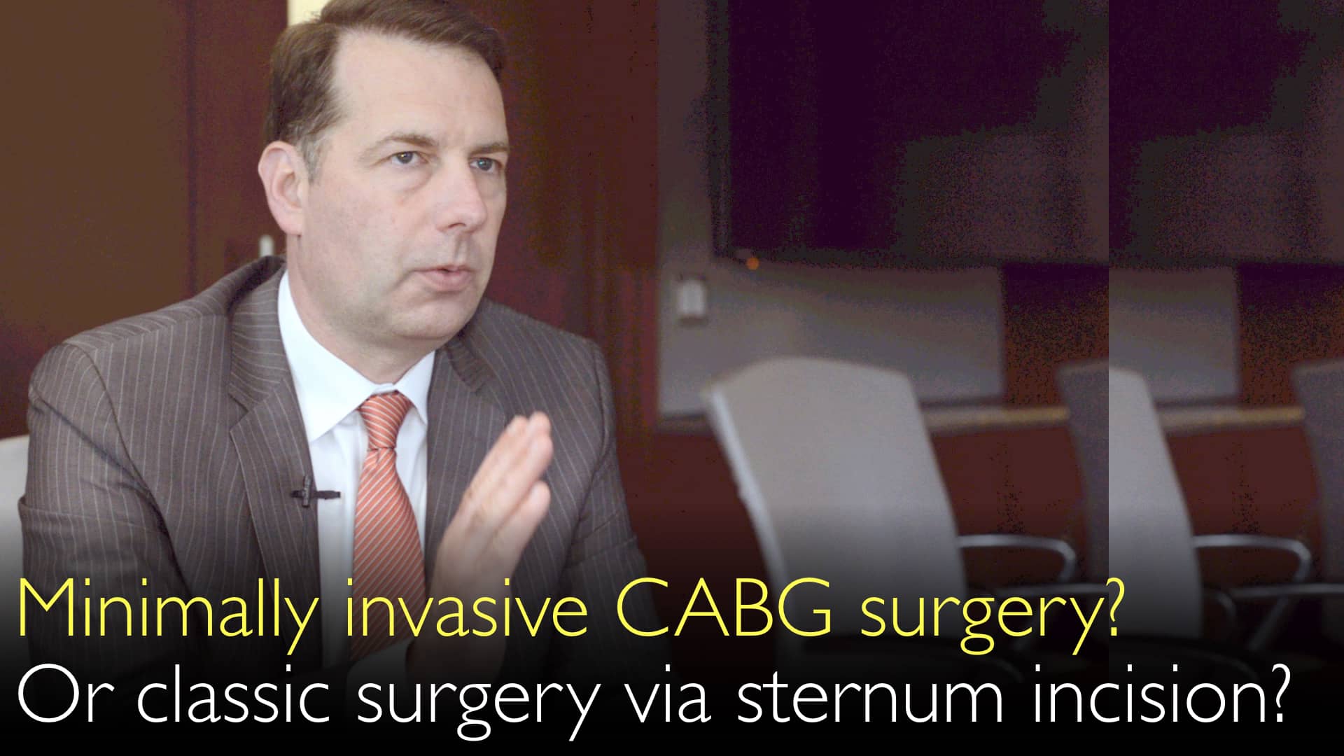 Minimally invasive CABG surgery? Or classic coronary artery bypass ope ...